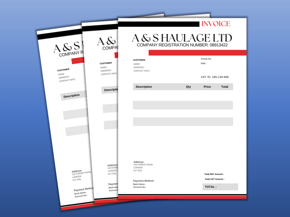 Editable letterhead, invoice, quotation, proforma, receipt word ...