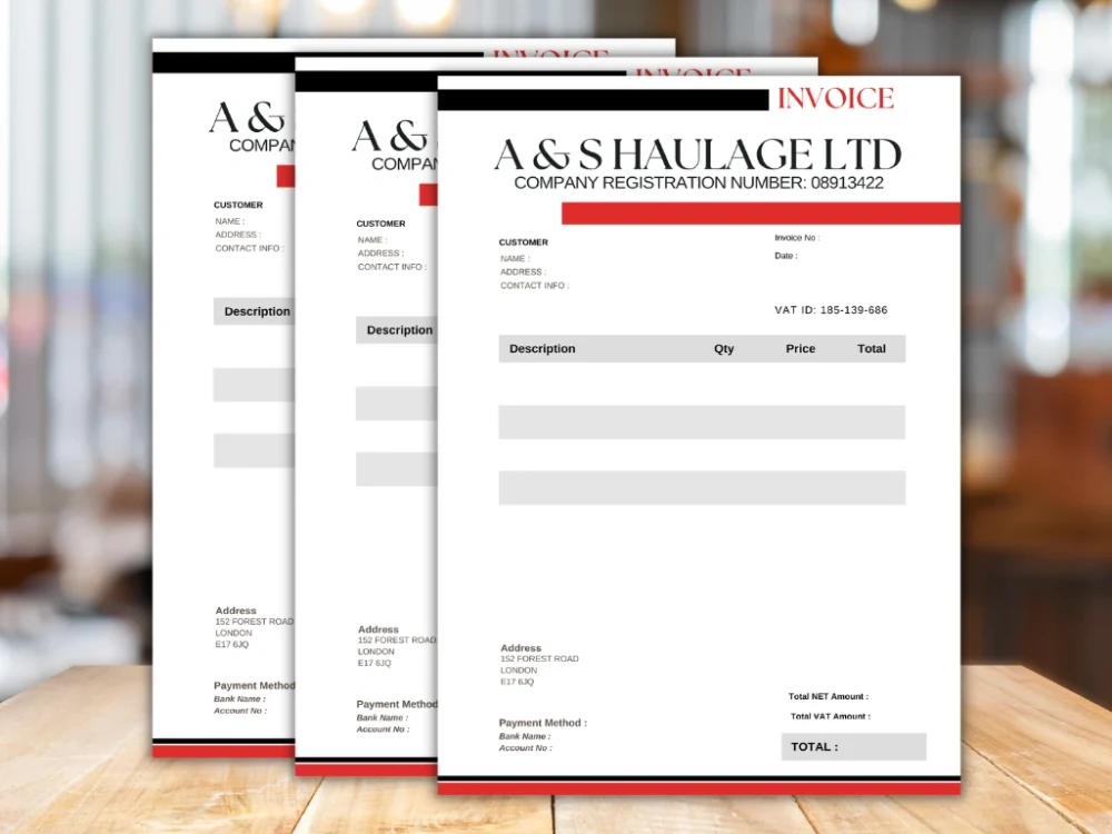 Editable letterhead, invoice, quotation, proforma, receipt word ...