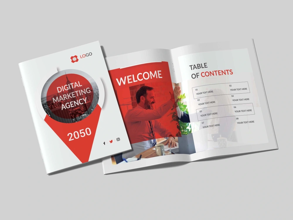 Urgent brochure, catalogue, luxury, whitepaper, or case study brochure | Upwork