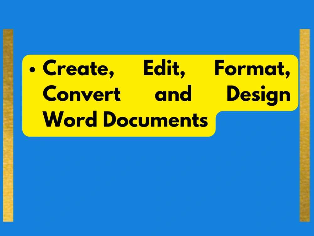 Edited layout and format of your ms word document | Upwork
