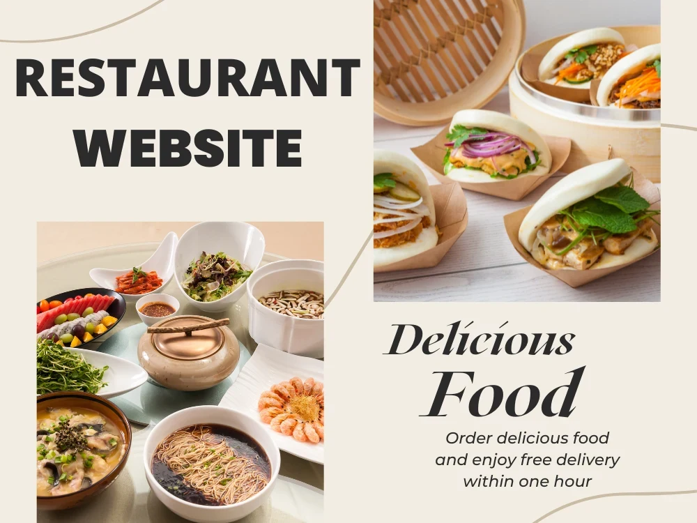 Restaurant booking and food delivery website with online food ordering ...