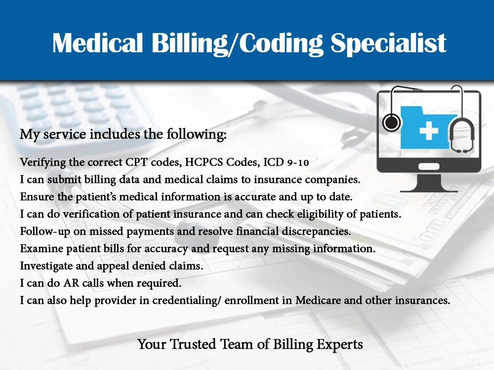 Full Medical Billing and Coding service | Upwork