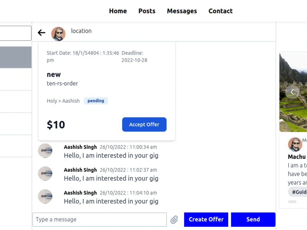 A Full stack web application built with mern stack | Upwork