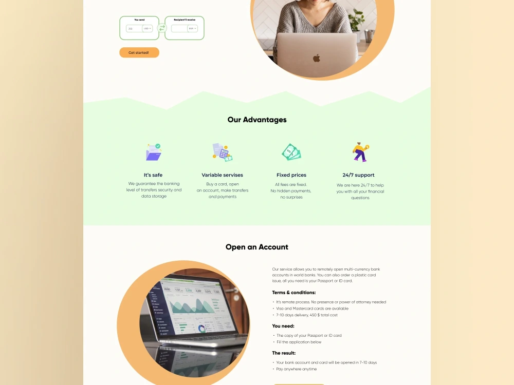 User-friendly UX/UI design for yor Website or Landing page | Upwork