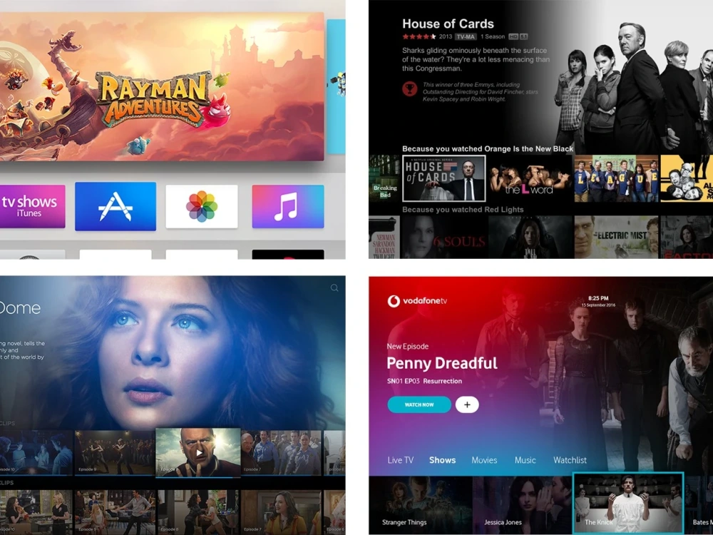 Design samsung, tizen, smart, android TV application UI UX | Upwork