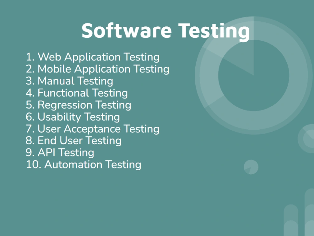 Best Manual, Functional and Regression testing support from our team ...