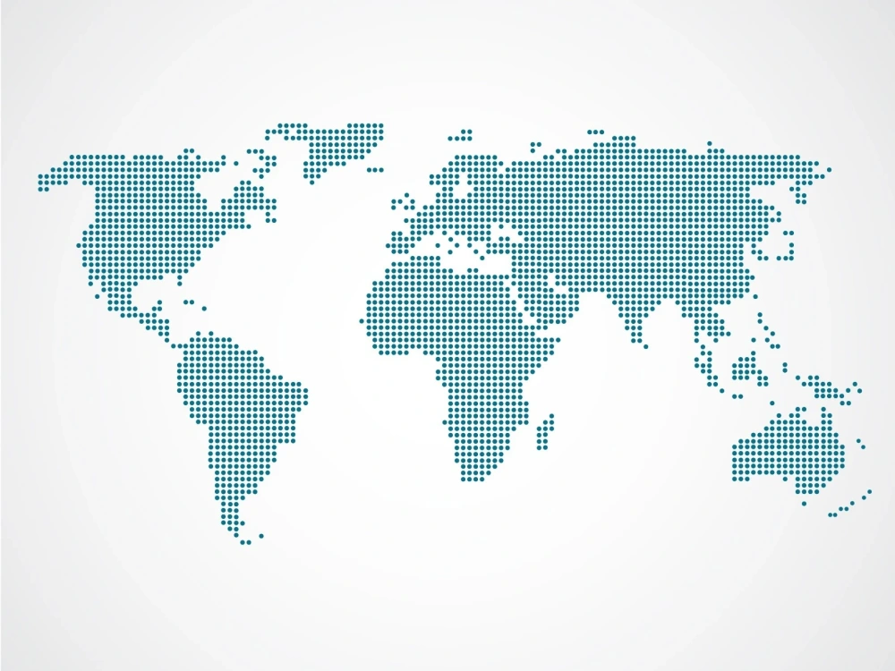 Map designs in HTML vector SVG interactive PowerPoint | Upwork