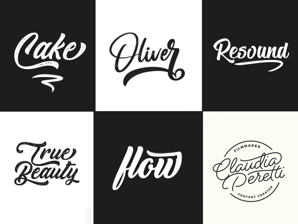Scripted, calligraphy, cursive, handwritten signature logo | Upwork