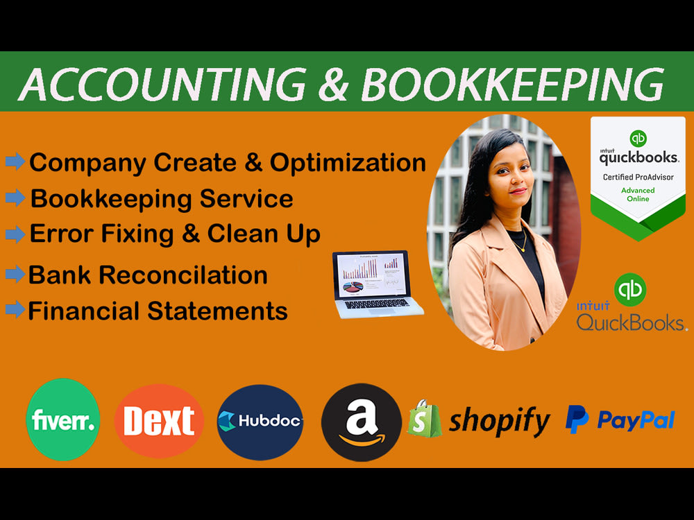 Bookkeeping, clean up and reconciliation in QuickBooks and Xero | Upwork