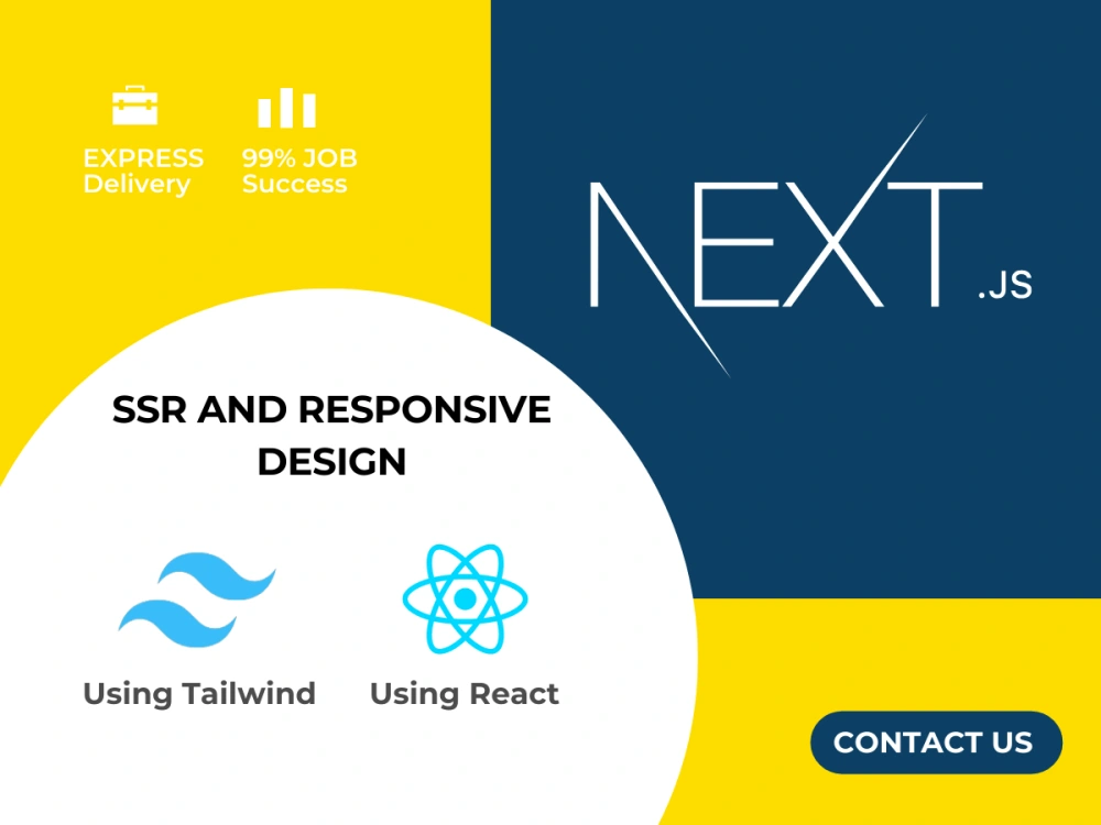 A Static Fast And Responsive Next Js Web Application Upwork