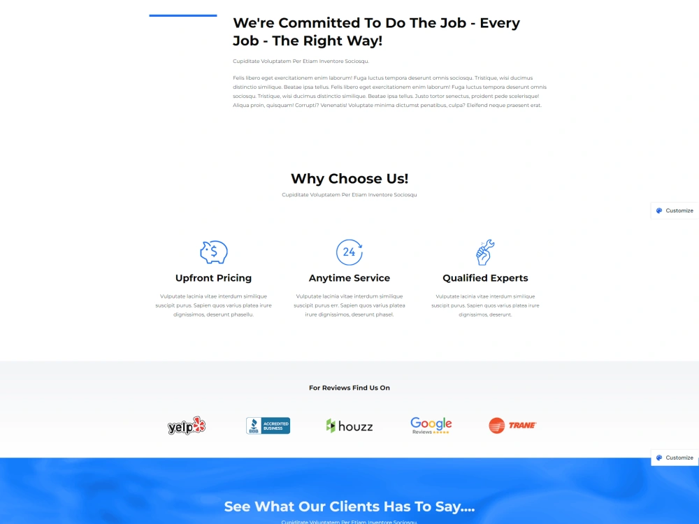 A clean & modern wordpress website | Upwork A clean & modern wordpress website | Upwork