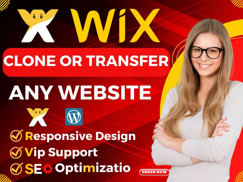 Redesign ,website copy, clone website,wordpress website or wix | Upwork
