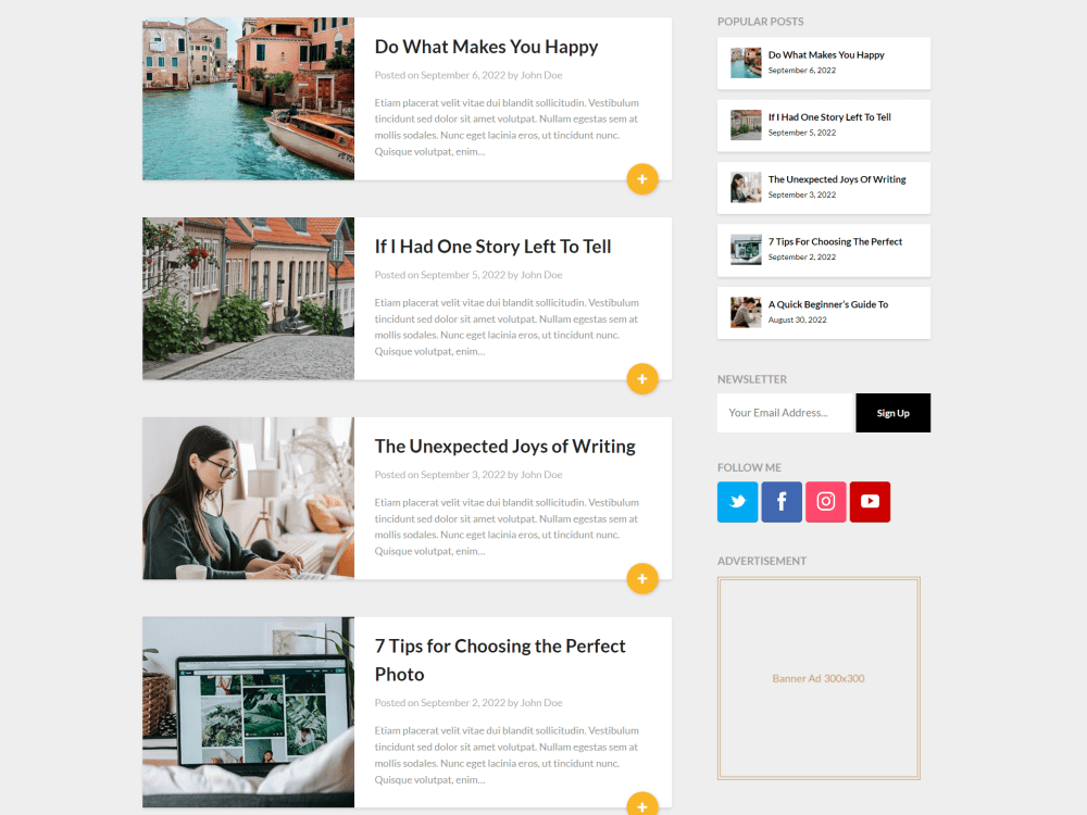 A modern responsive WordPress website | Upwork