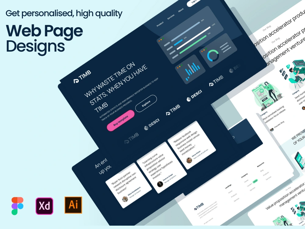 Clean UI UX design for mobile app and web pages | Upwork