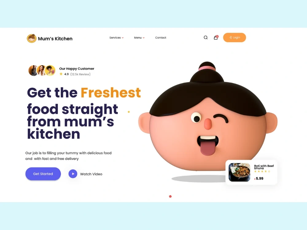 Clean UI UX design for mobile app and web pages | Upwork