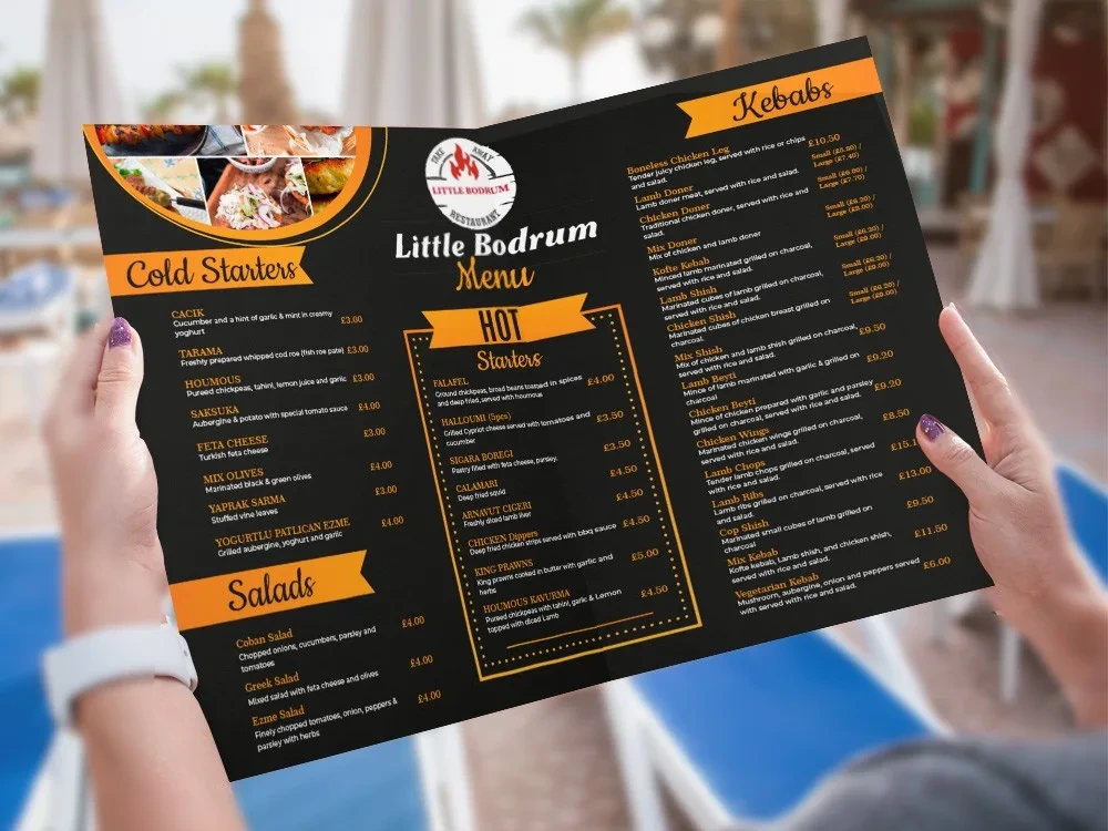 Restaurant/ Hotel Menu design, Food Menu card, Bar and Pubs, Price list ...