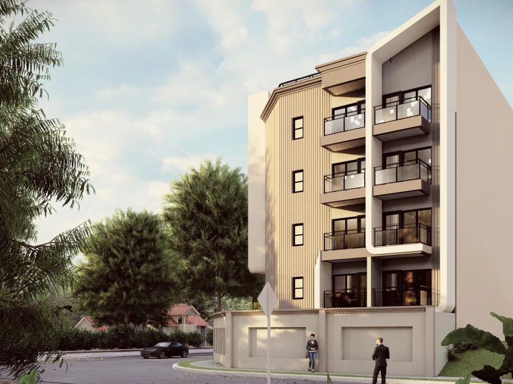 Apartment block design and renders | Upwork