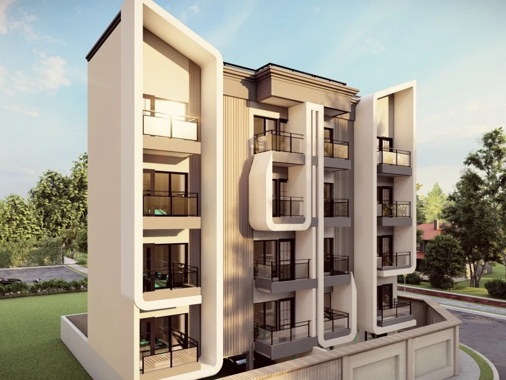 Apartment block design and renders | Upwork