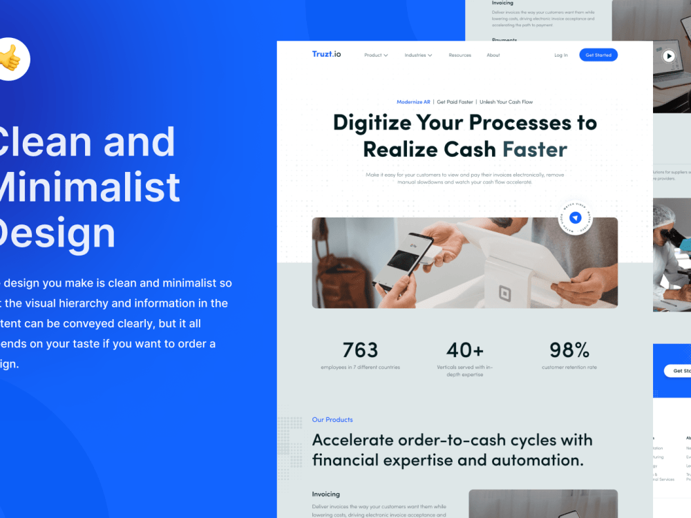 Professional landing page design for your brand | Upwork