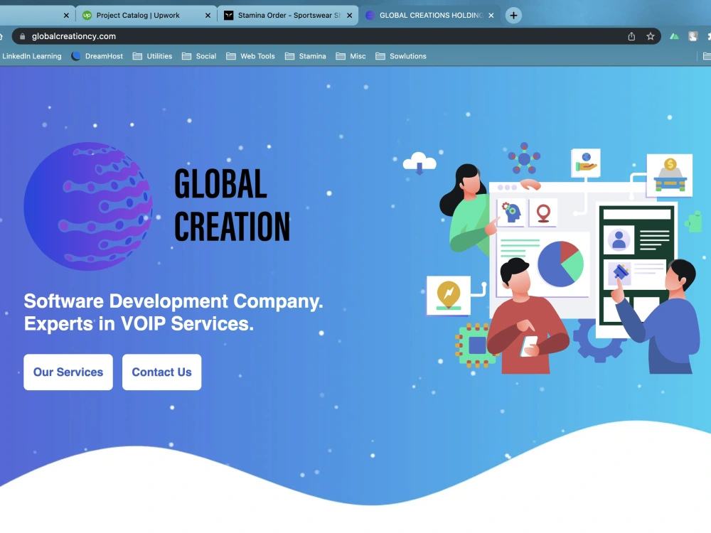 A well built Web Application | Upwork