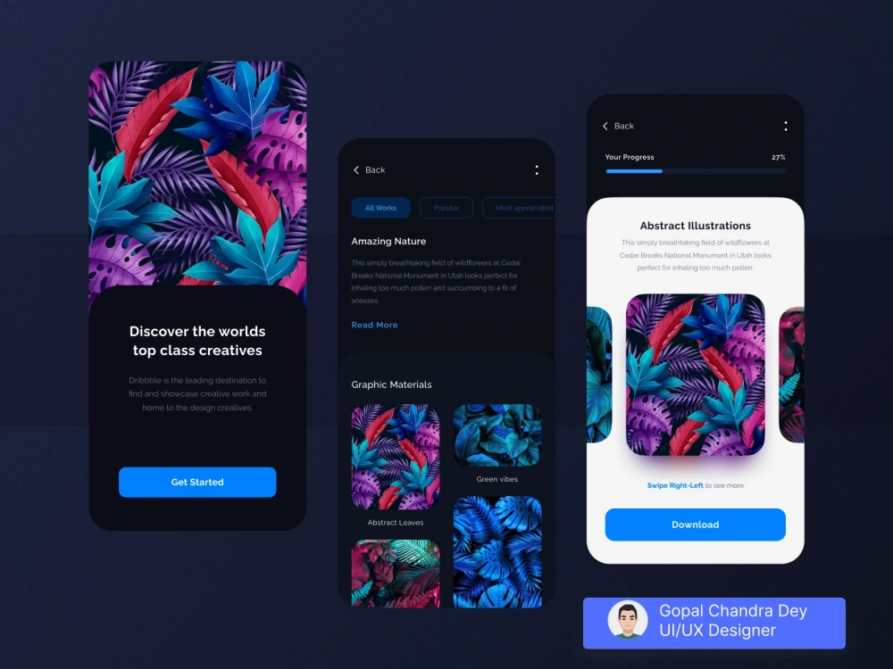 An awesome iOS and Android app UI/UX Design | Upwork