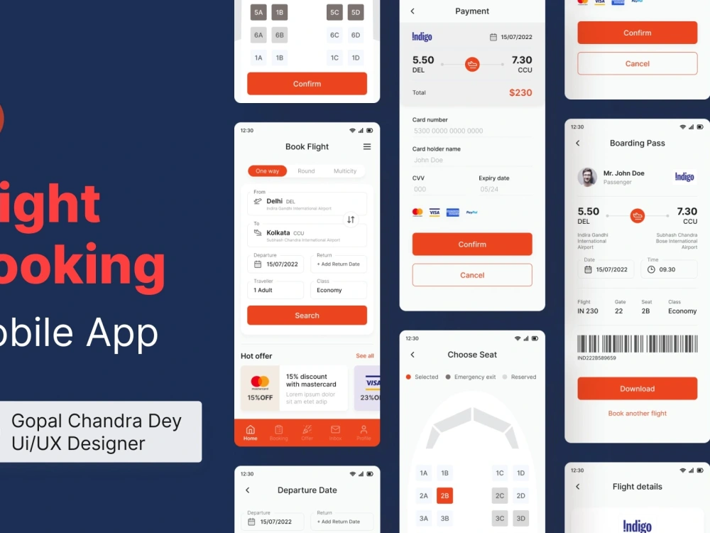 An awesome iOS and Android app UI/UX Design | Upwork