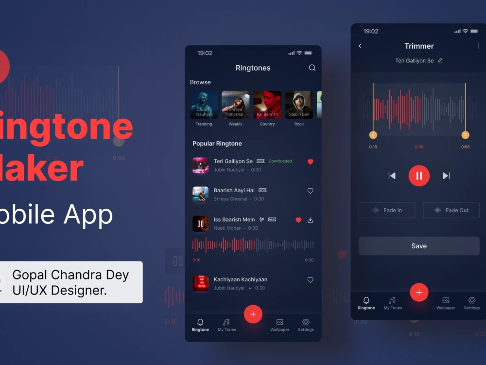 An awesome iOS and Android app UI/UX Design | Upwork