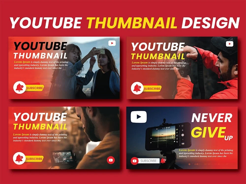 An Eye-catchy attractive YouTube thumbnail Design | Upwork