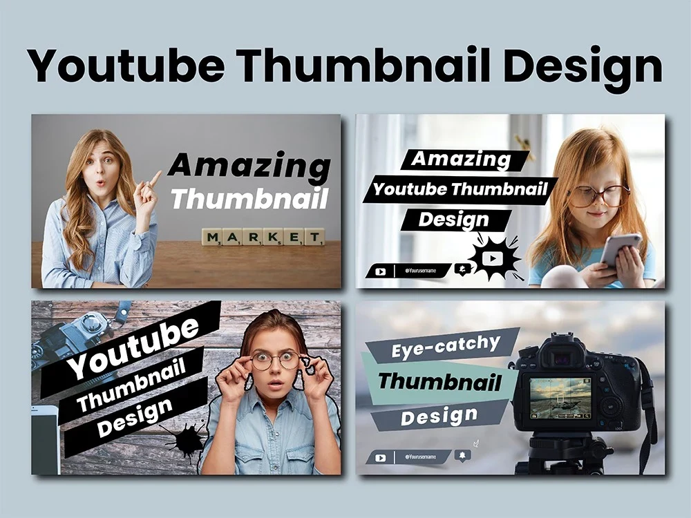 An Eye-catchy attractive YouTube thumbnail Design | Upwork