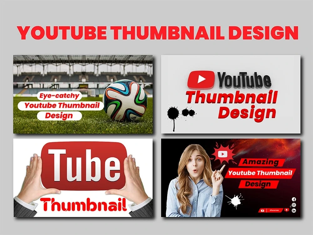 An Eye-catchy attractive YouTube thumbnail Design | Upwork