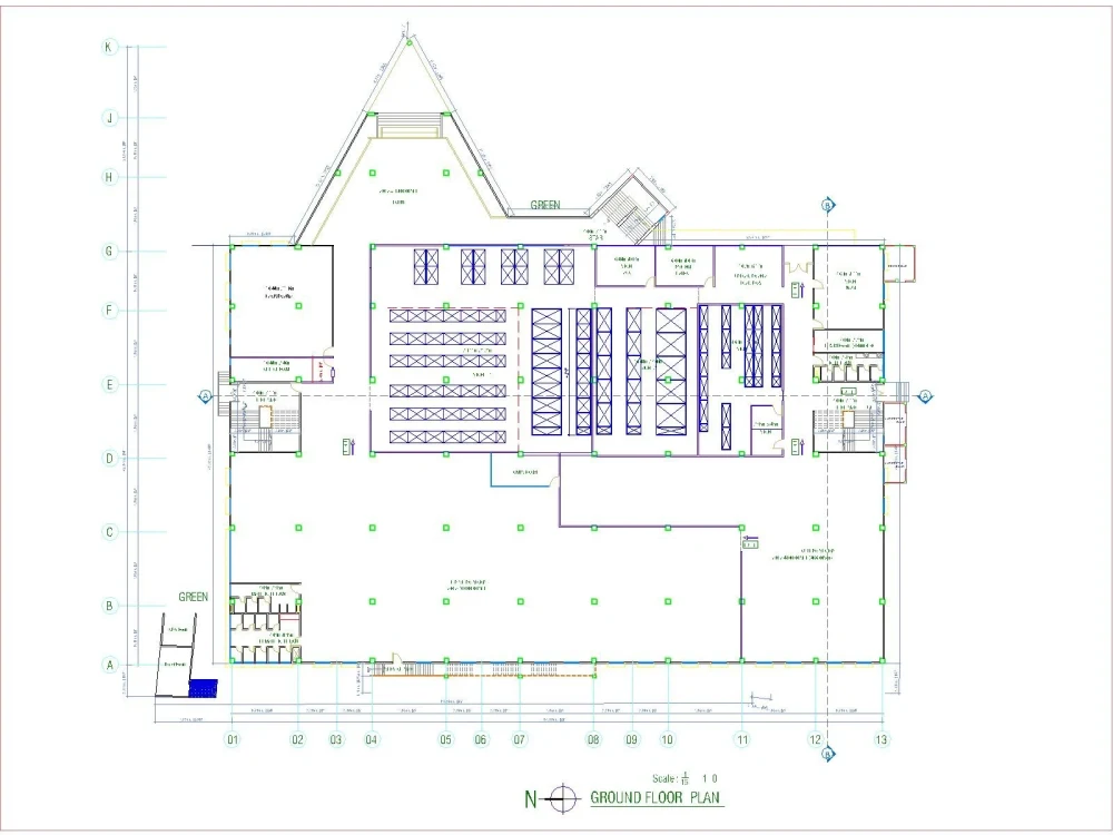 Full Factory layout designed by CAD | Upwork