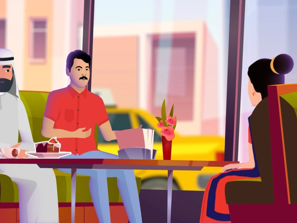 A Presentation/Promotional video using 2D characters according to ...