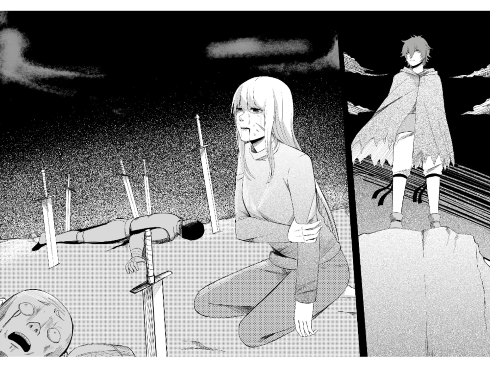 Amazing BnW manga comic for your great story | Upwork