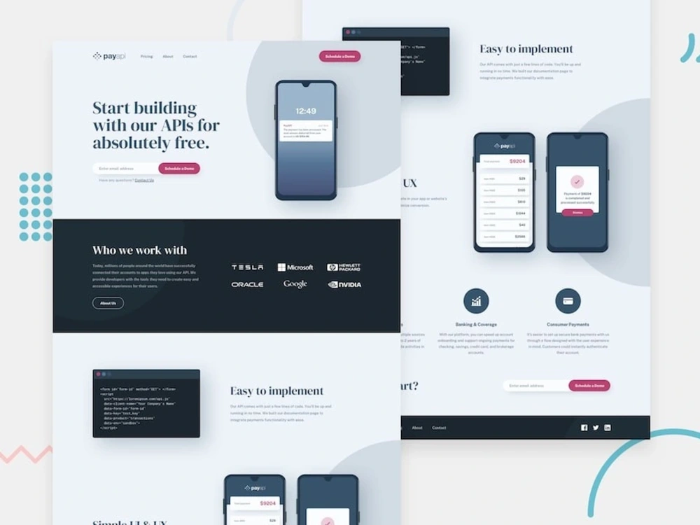 A responsive Figma converted Website | Upwork