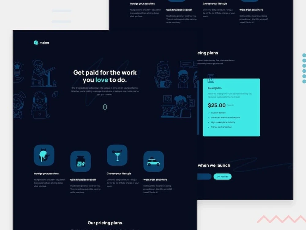 A responsive Figma converted Website | Upwork