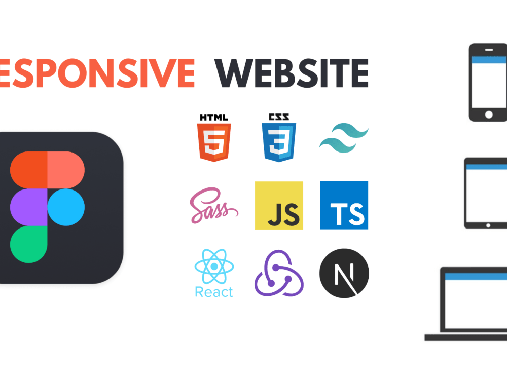 A responsive Figma converted Website | Upwork