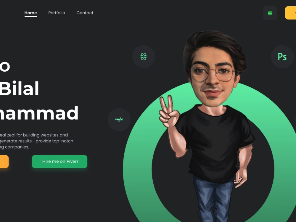 React JS |React Developer | Front End Developer | Animated with Framer | Upwork