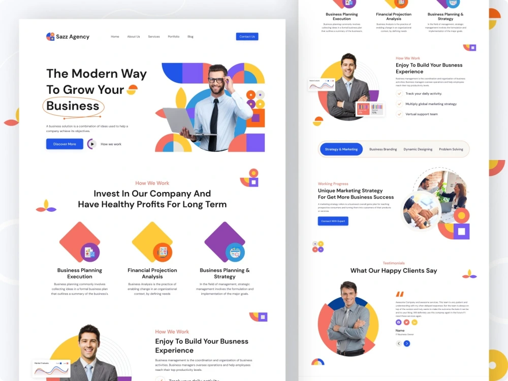 Stunning & High-Converting Figma Website UI Design for Modern ...