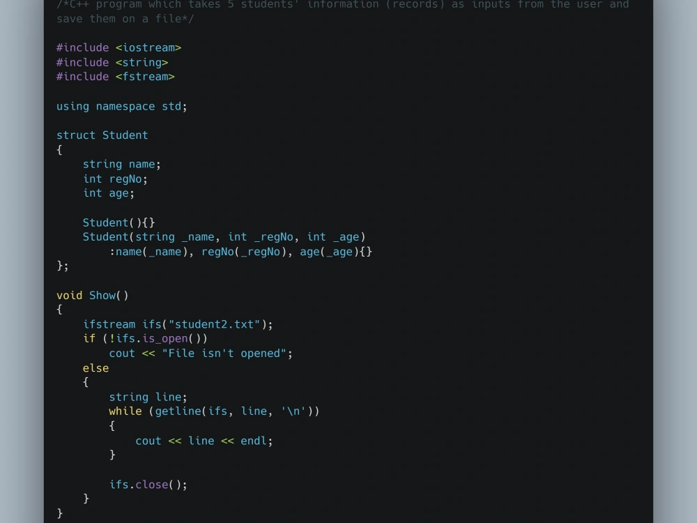 A hard-working and engaged tutor for C++ programming language | Upwork