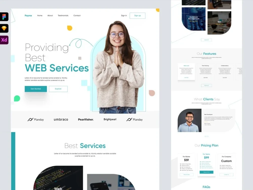 To build a responsive WordPress website design using Elementor pro | Upwork