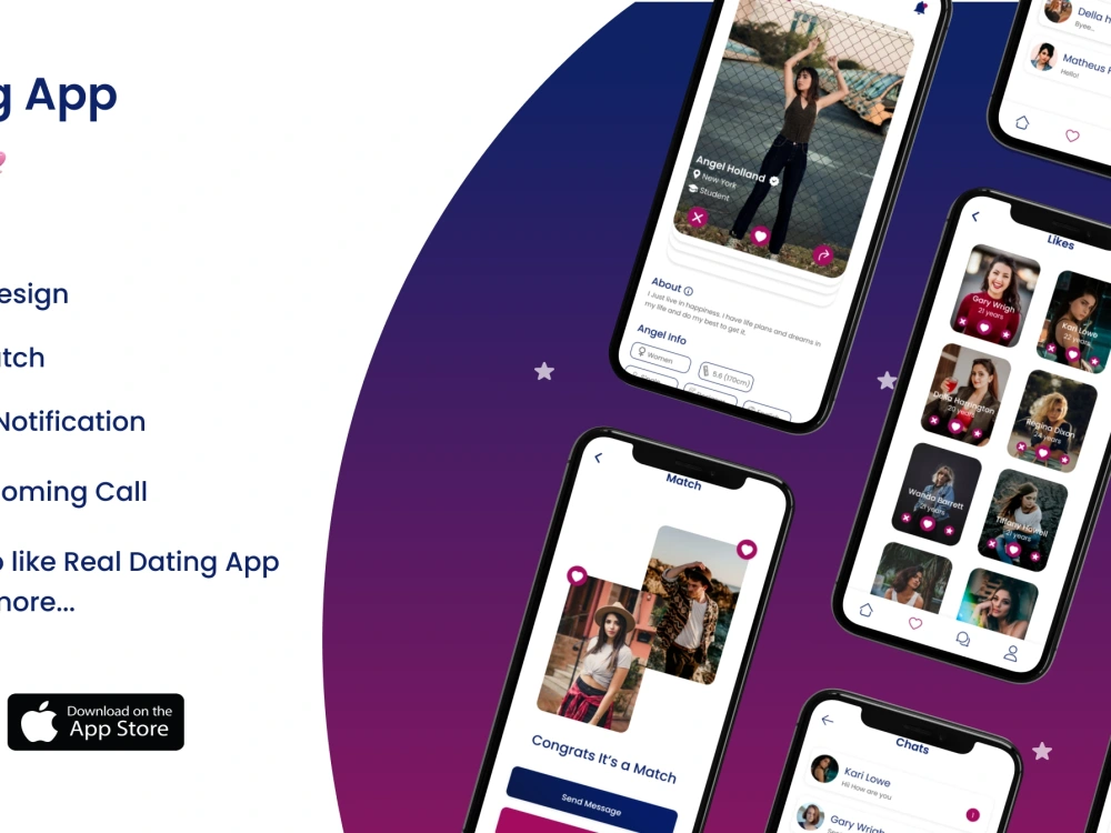 Dating App (Android + IOS) | Upwork