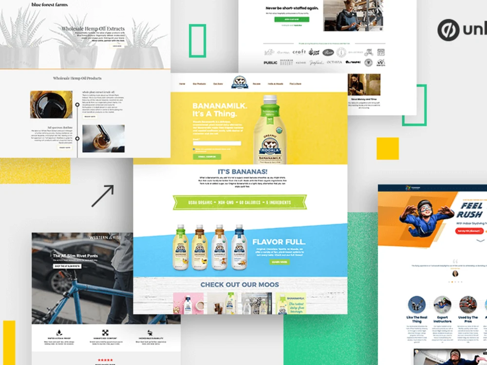 High converting Unbounce landing page | Upwork