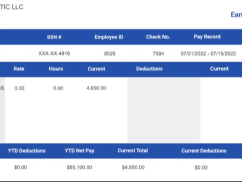 Payroll pay stubs payslip paystubs w2 w9 w8 tax forms | Upwork