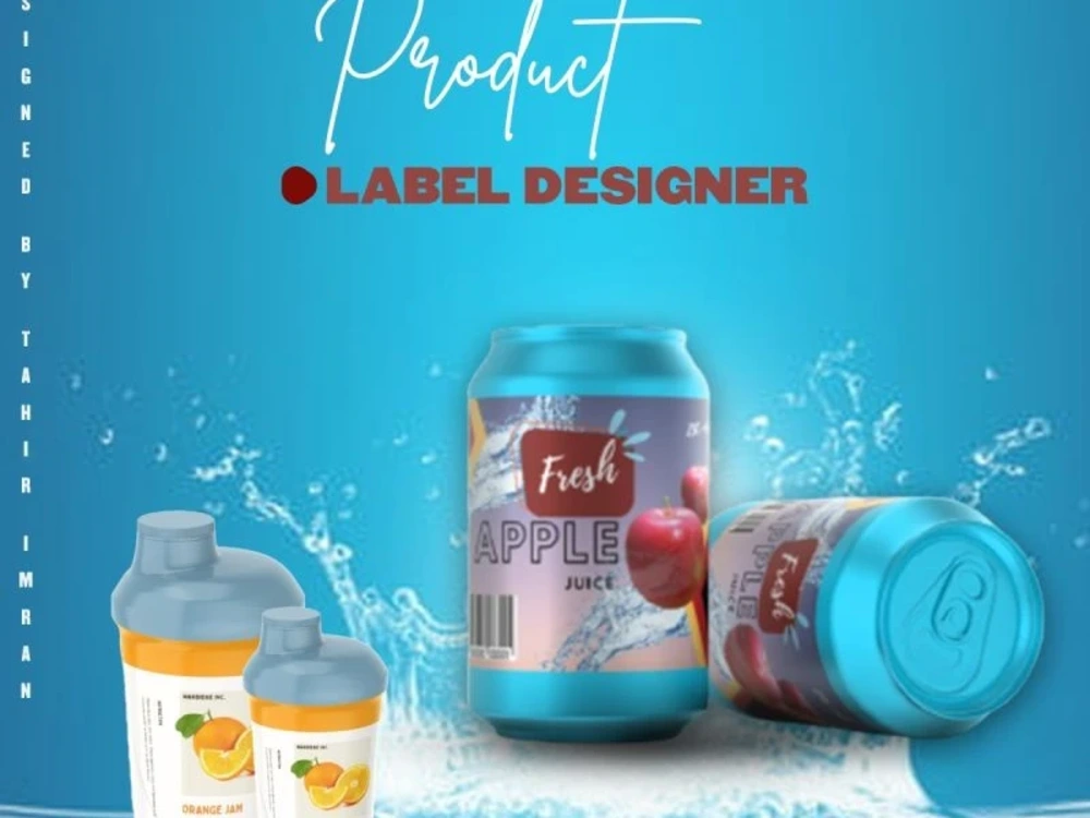 An amazing and versatile label design for your product that sells. | Upwork