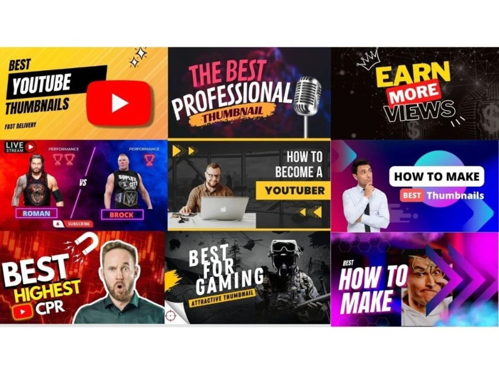 A best catchy thumbnail | Upwork