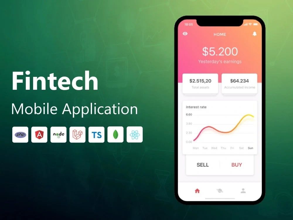 Fintech or Mobile Banking AI Cloud App for Android/iOS/Flutter/React Native | Upwork