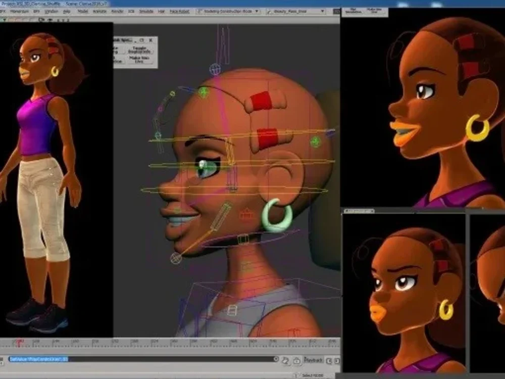 3D rig character in maya for unreal, unity, games, animation or mocap | Upwork