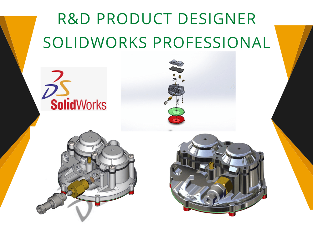 Design of 3d 2d cad model for mechanical part design 3d printing ...