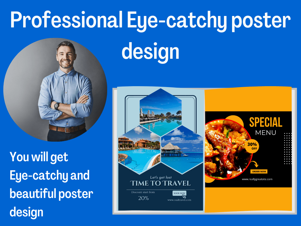 Professional Eye-catchy poster design | Upwork