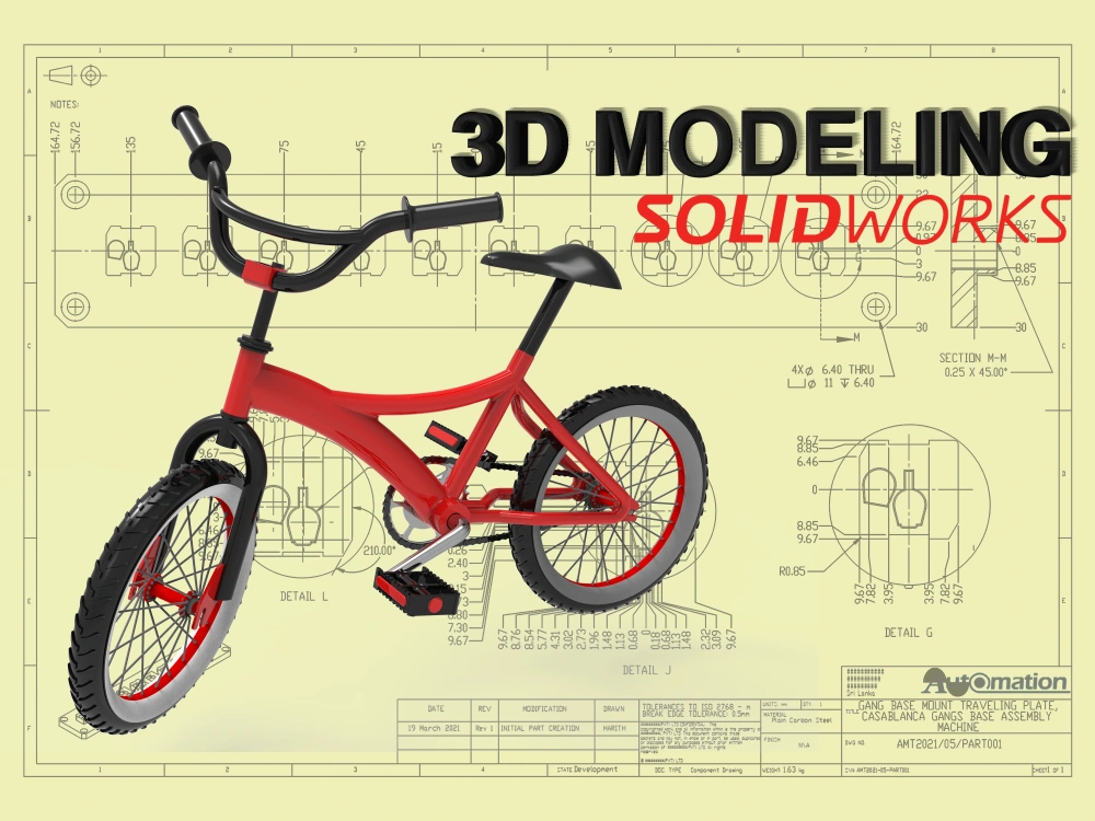 Unique 3D CAD model and product design using SolidWorks | Upwork